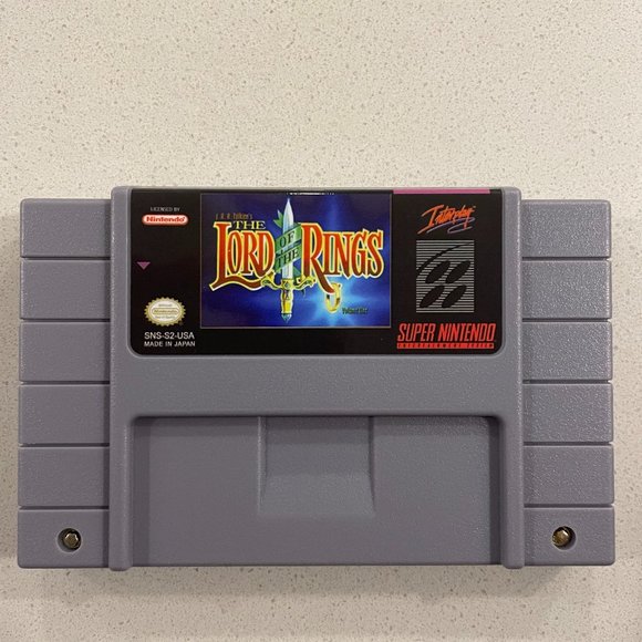 Video Games & Consoles | Lord Of The Rings Super Nintendo Snes Game ...